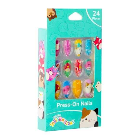 Squishmallows | Makeup | Squishmallow Presson Nails 24 Piece Set | Poshmark